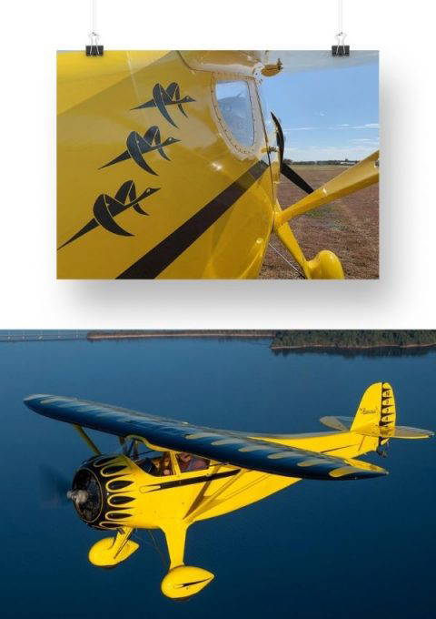 Clipwing Monocoupe | Fly To Another Time